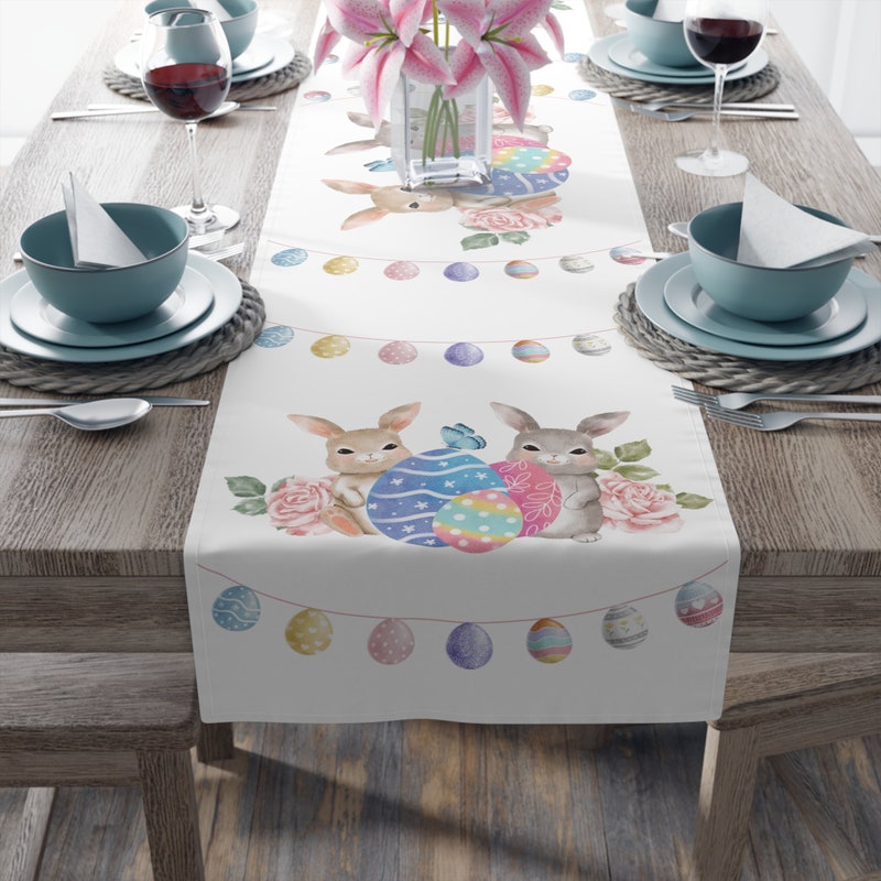 Easter Table Runner - Etsy