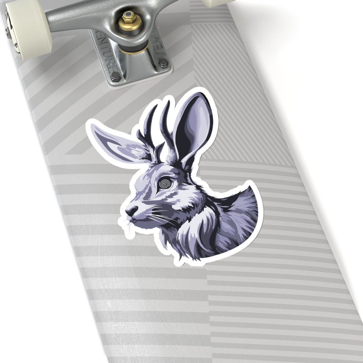 Jackalope Cryptid Sticker - Etsy