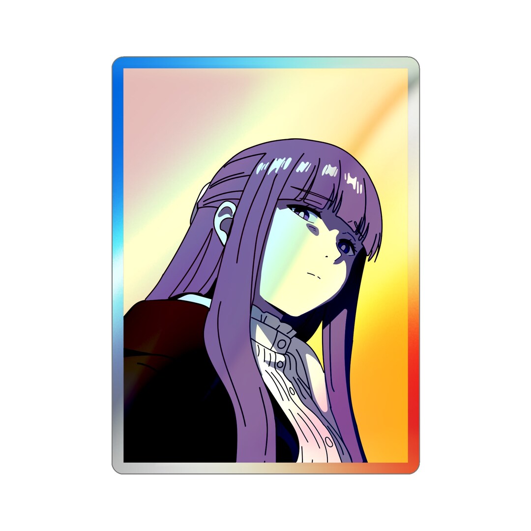 Fern From Frieren: Beyond Journey's End Holographic Sticker | Fern ...