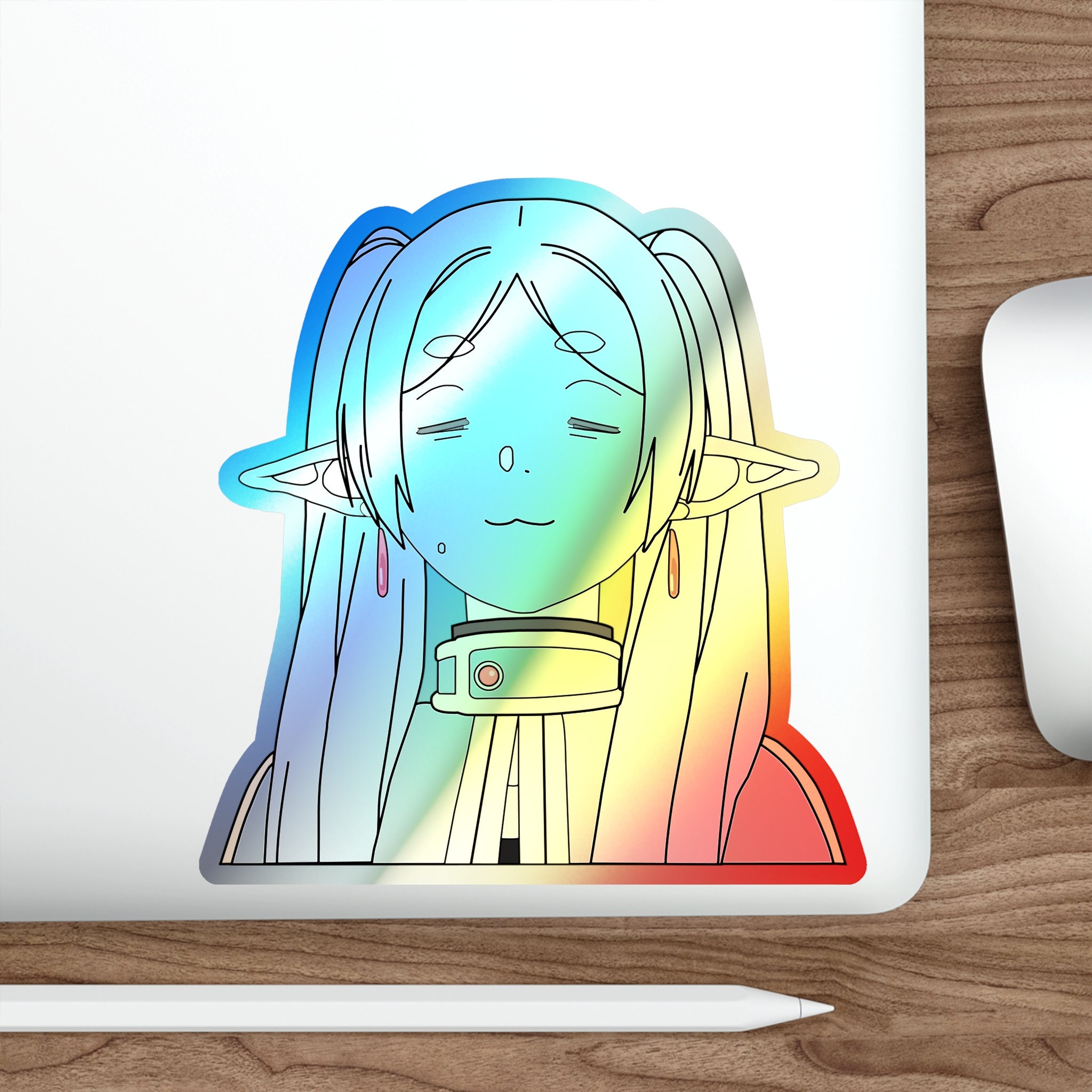Frieren: Beyond Journey's End Holographic Sticker Sousou No Frieren ...
