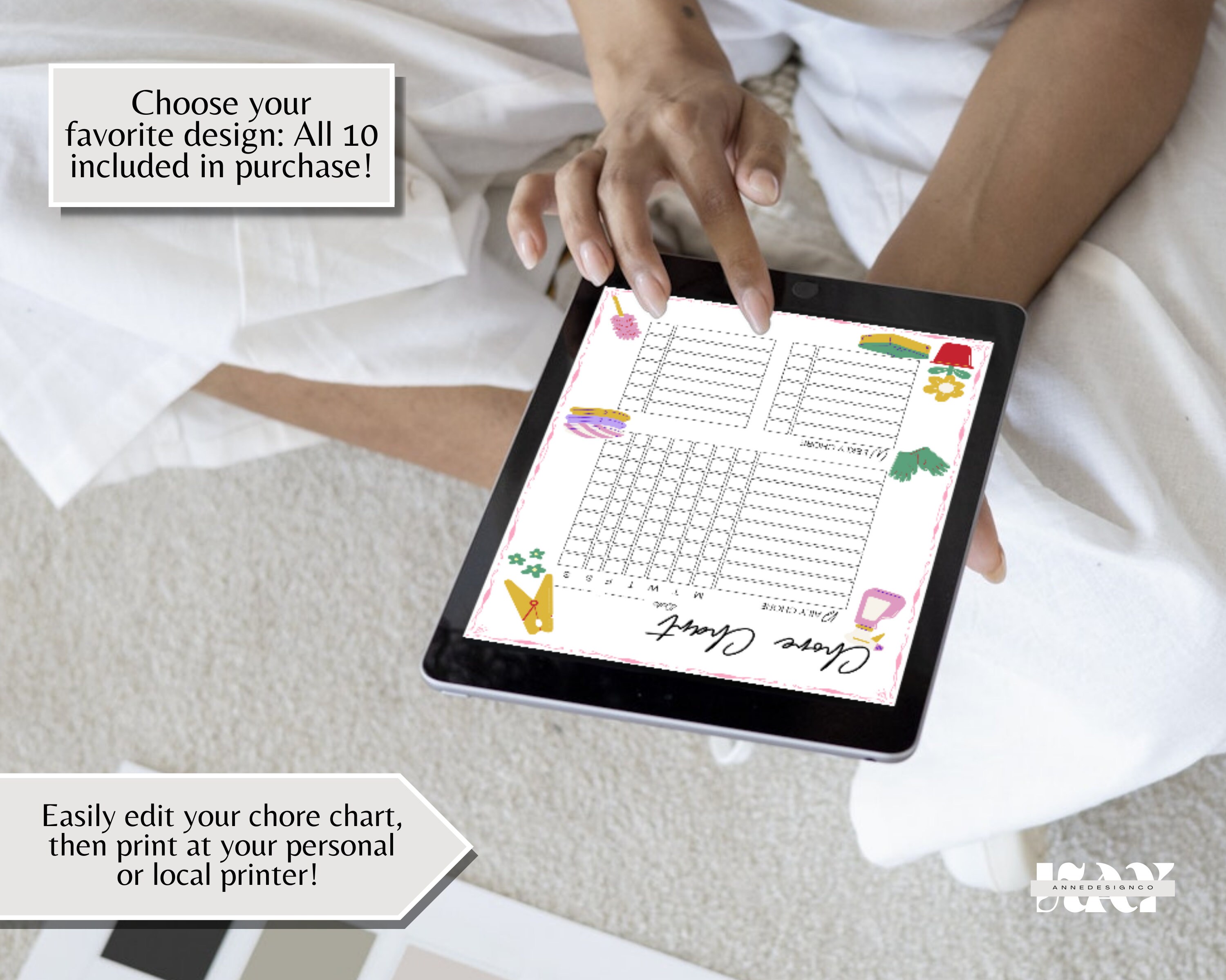 Chore Chart for Kids Kids Chores List Weekly Chore Chart - Etsy