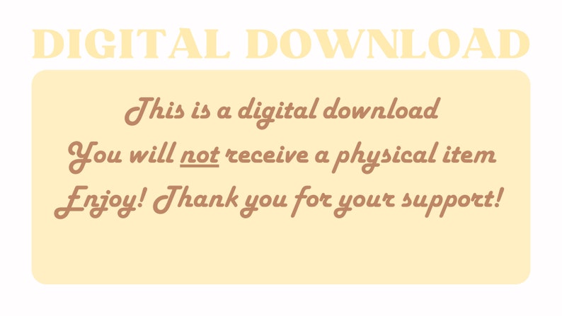 Yellow Plain Daily Planner Printable Planner Digital Planner Cute ...