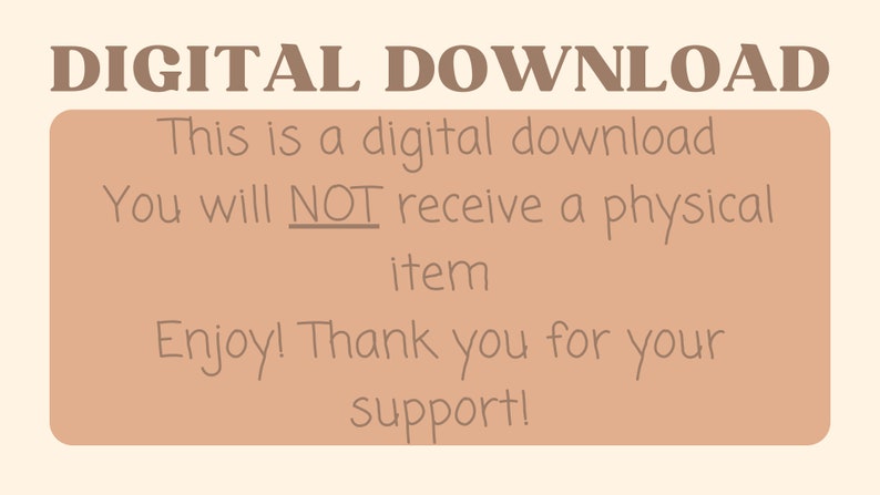 Brown Floral Daily Planner Printable Planner Digital Planner Cute ...