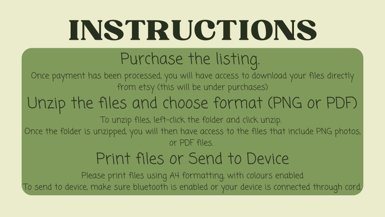 Lemon Leaf Daily Planner Printable Planner Digital Planner Cute Green ...