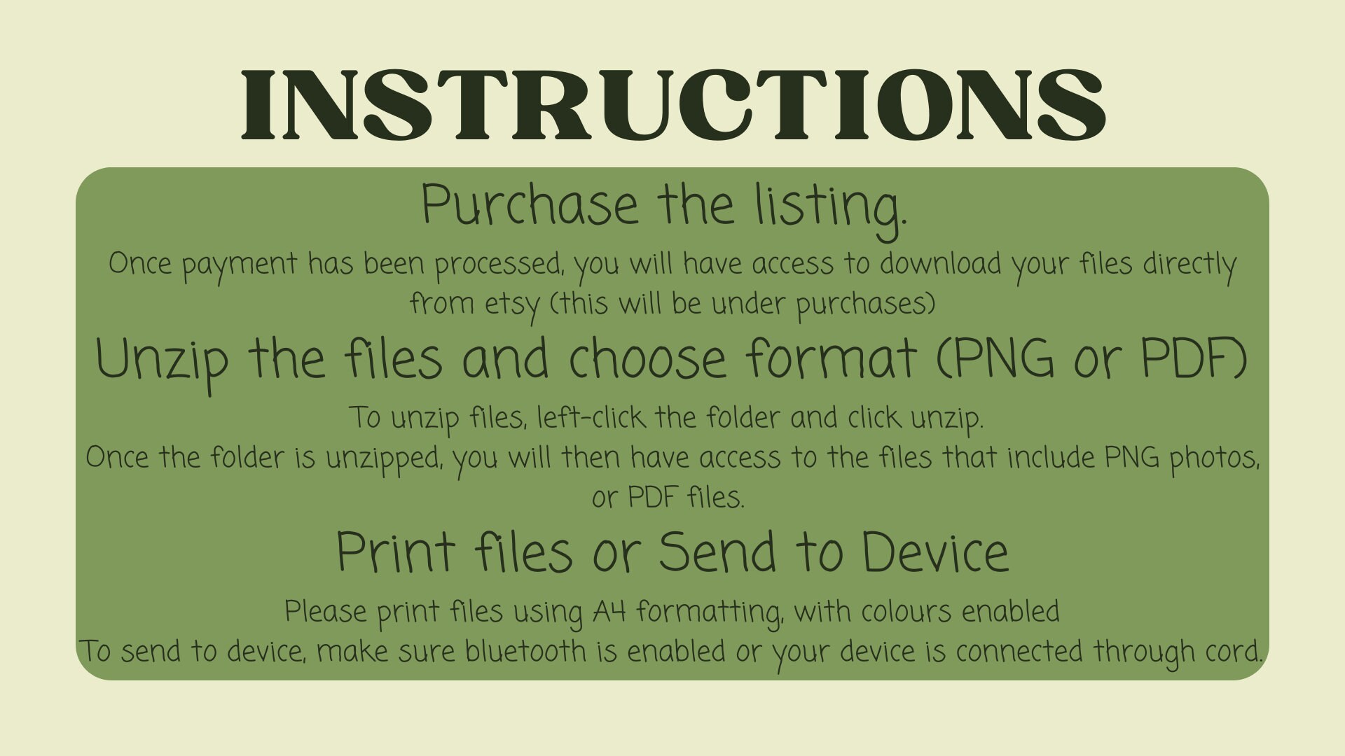 Lemon Leaf Daily Planner Printable Planner Digital Planner Cute Green ...