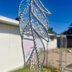 Stained Glass Handmade Feathers - Etsy