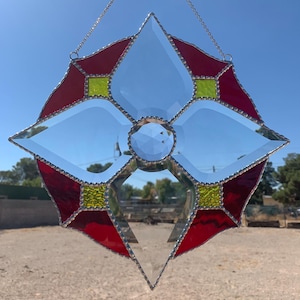 Large Stained Glass Window Hanging - Etsy
