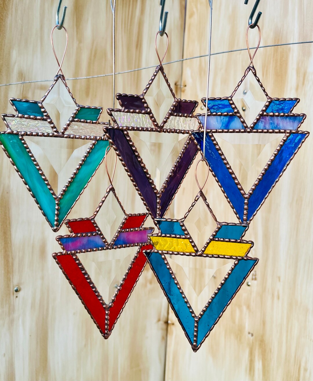 Stained Glass Handmade Sun Catcher - Etsy