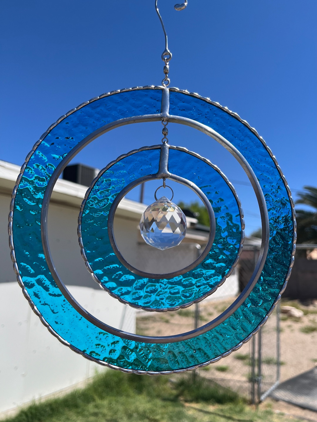 Stained Glass Handmade Mobile - Etsy