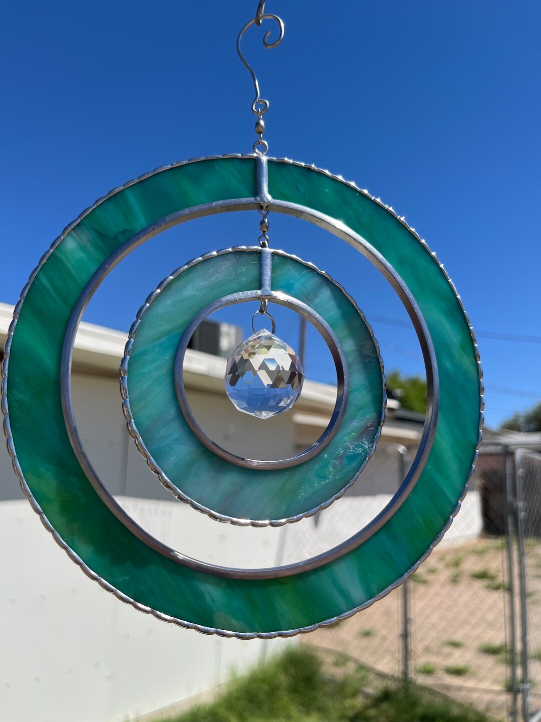 Stained Glass Handmade Mobile - Etsy