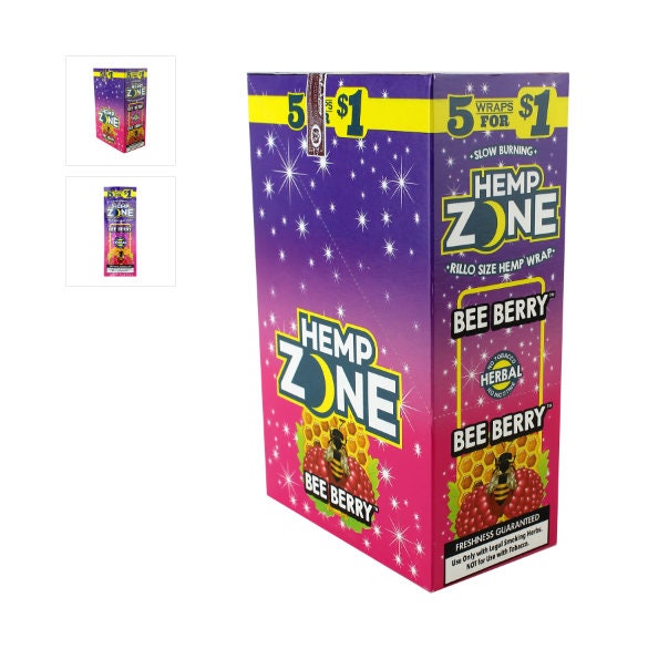 Hemp Zone Hemp Wraps • Variety • Pack or Box - Etsy