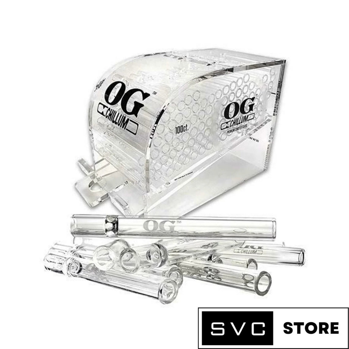 Original OG Chillum • THICK Glass Pipe • Made in USA • Best Quality • 4 ...