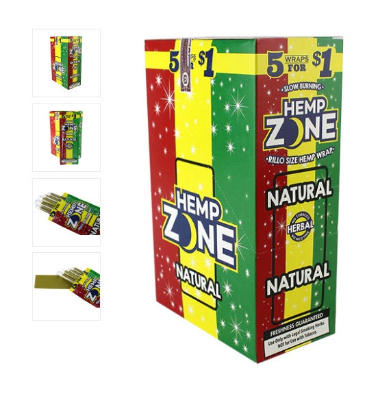 Hemp Zone Hemp Wraps • Variety • Pack or Box - Etsy