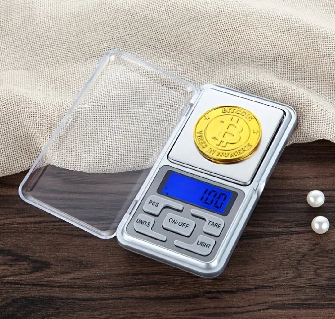 Mini Digital Pocket Scale Illuminated LCD Display 500g 0.01g Precision Weighing - Etsy
