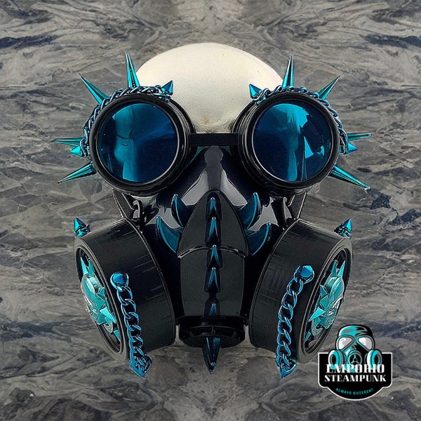 Steampunk Gas Mask - Etsy