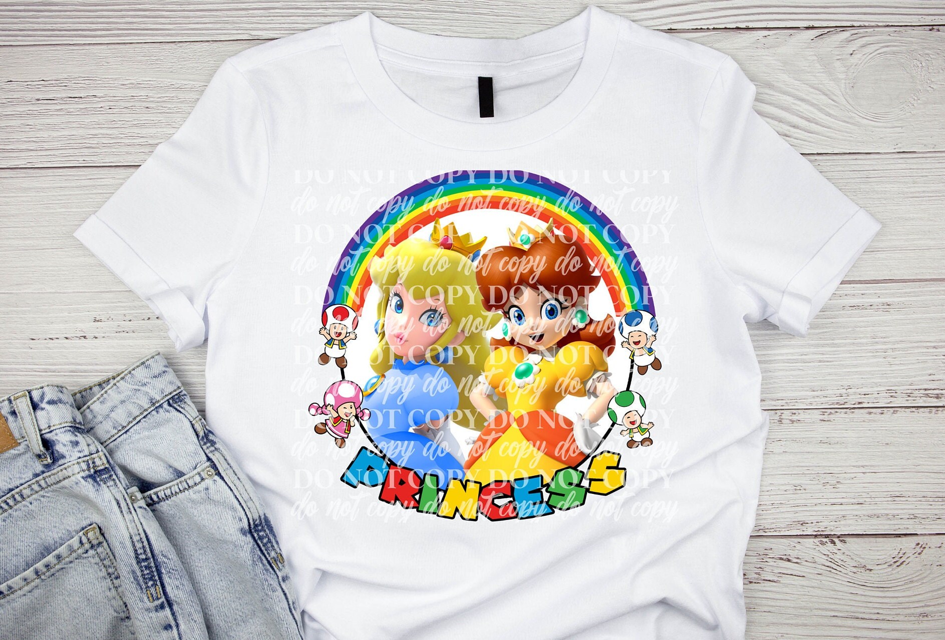 Princess, Peach, Friends, PNG - Etsy