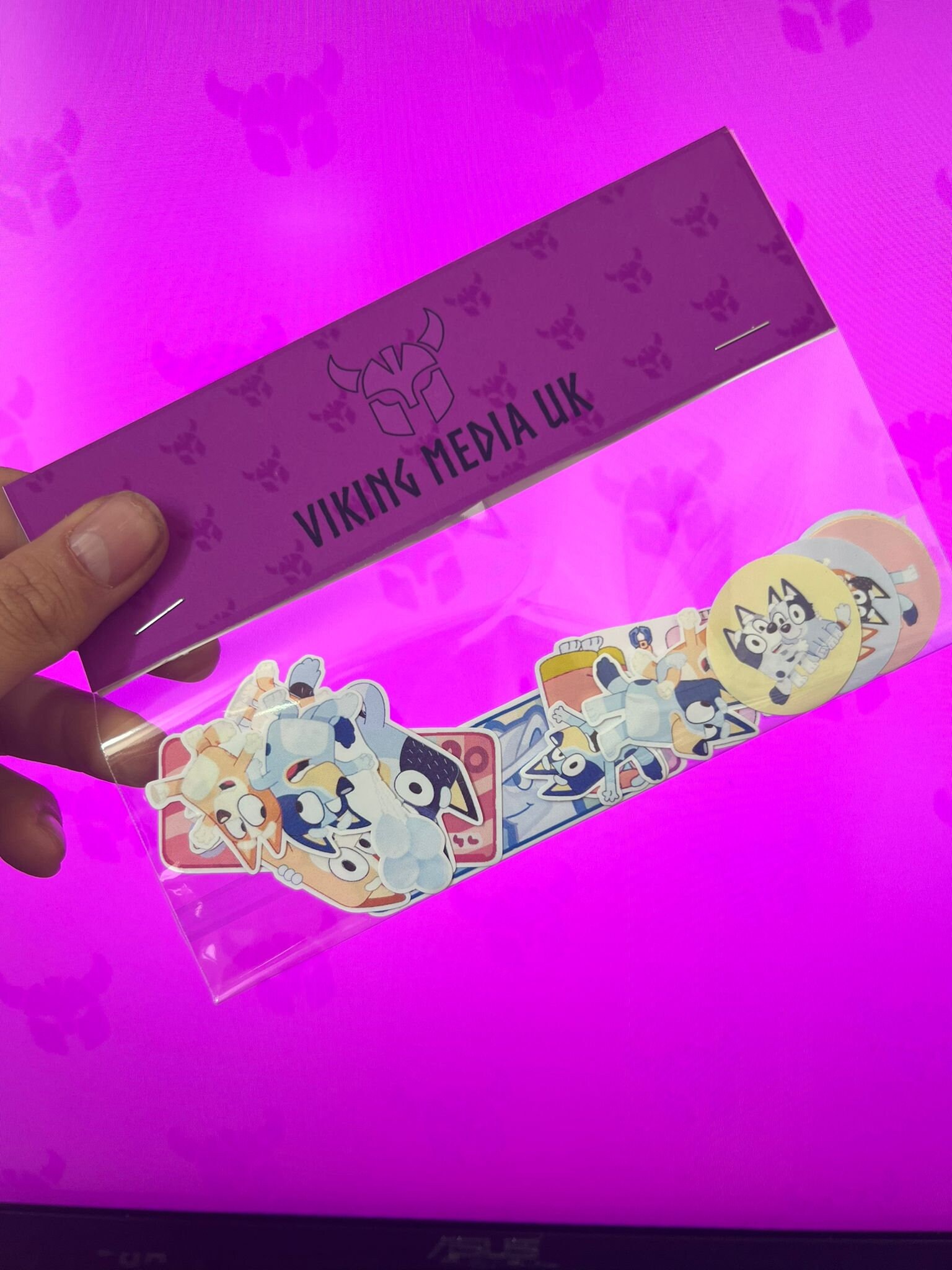 Bluey Sticker Pack Multiple Fun and Colourful Designs - Etsy