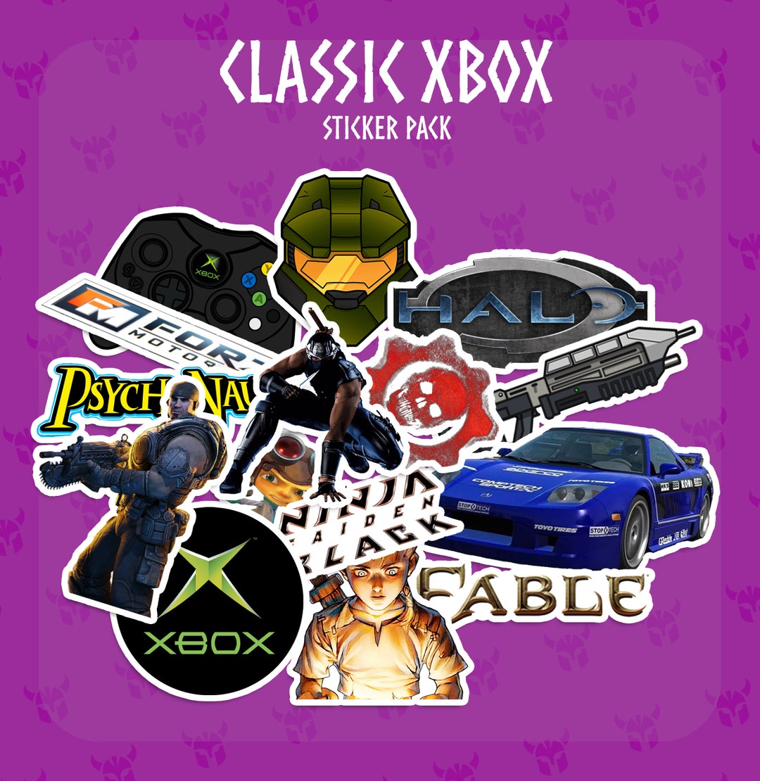 Classic XBOX Sticker Pack Relive Your Childhood - Etsy