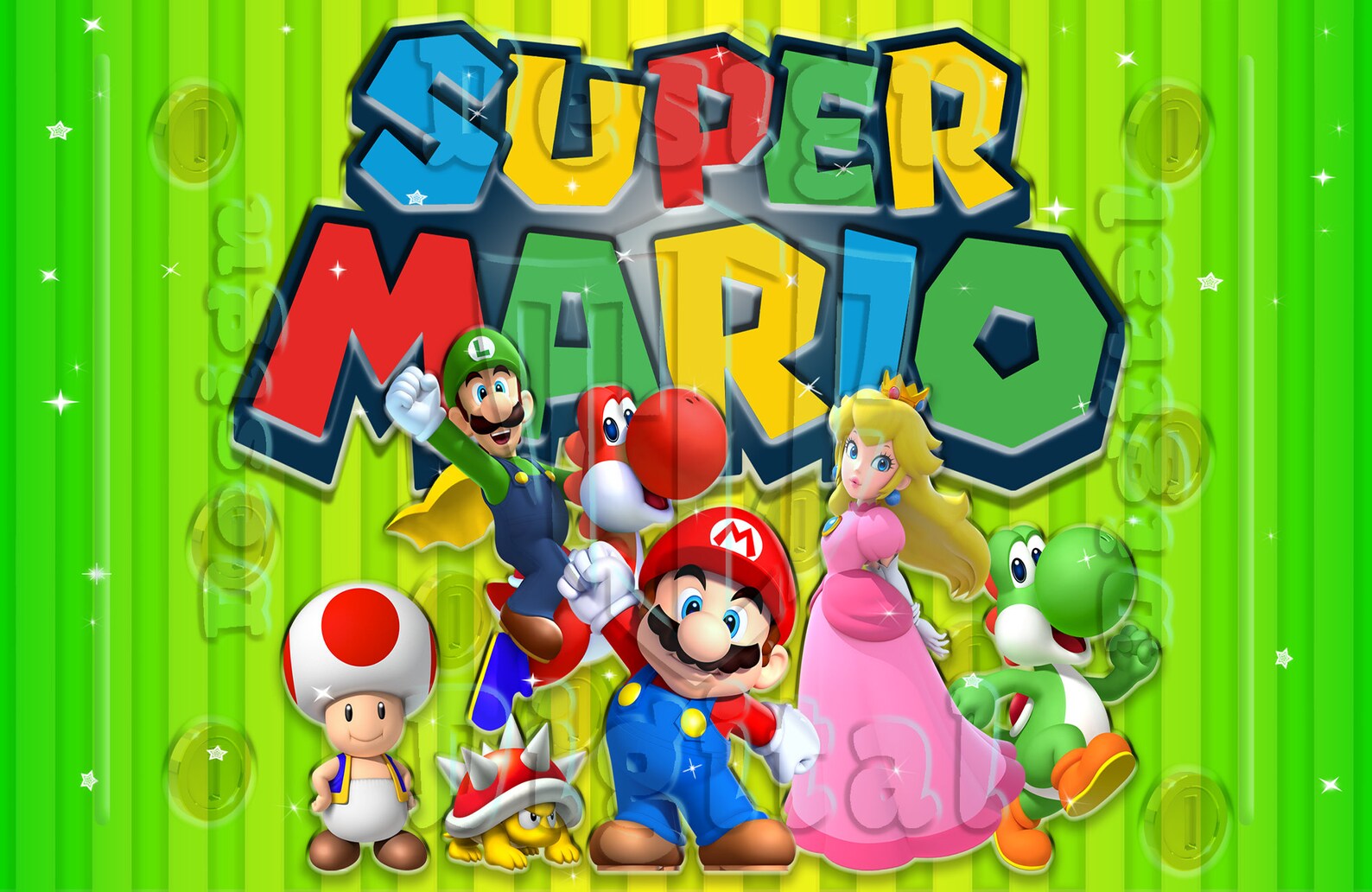 Super Mario Bross Sippy 12oz Tumbler Design, Sublimation Design, Kids ...