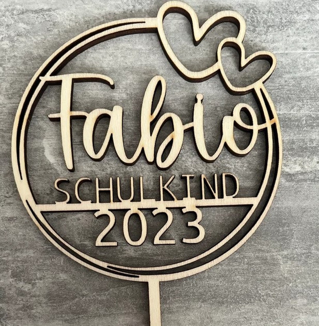 Set of Student Cake Toppers - Etsy