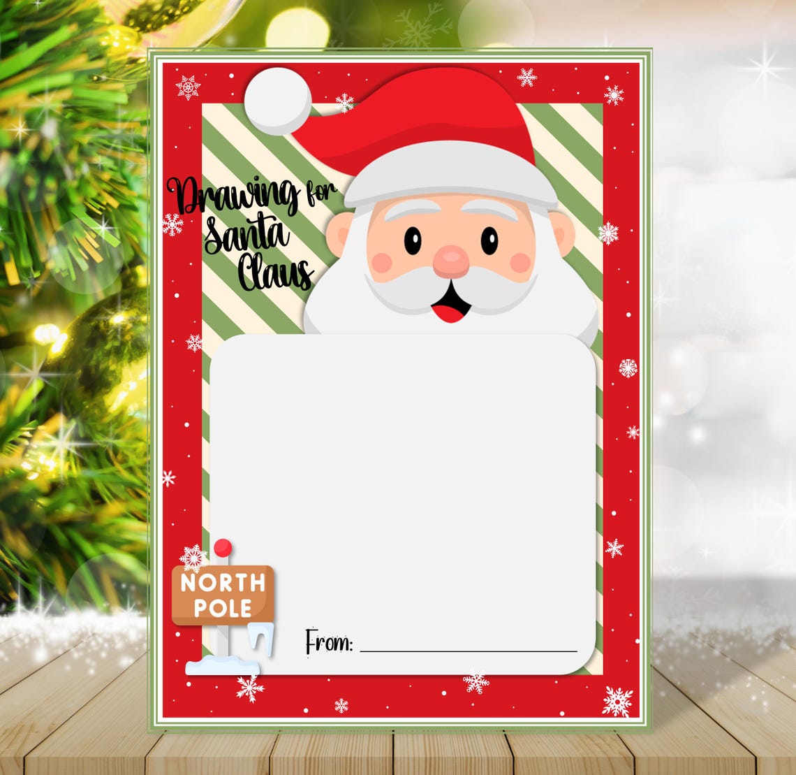 Carta a Santa / Carta Para Santa / Carta Para Niños a Santa / Descarga ...