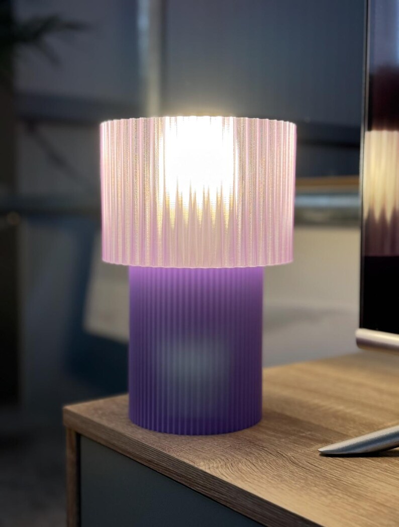 3D Modern Desk Lamp Printing File, Table Lamp STL, Modern Home Office ...