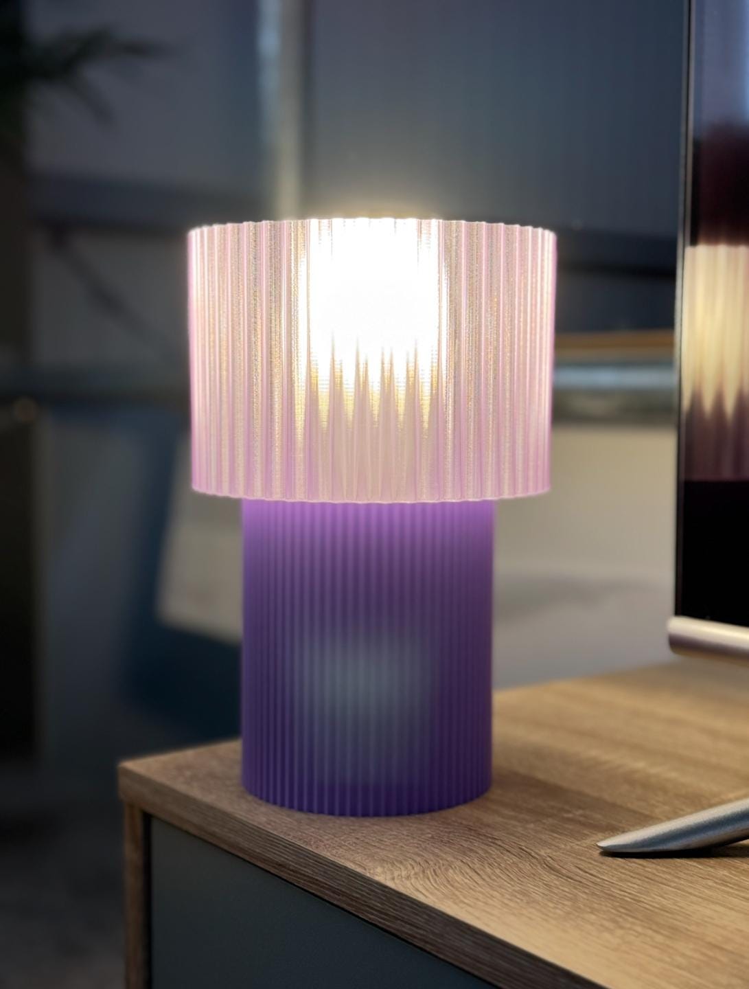 3D Modern Desk Lamp Printing File, Table Lamp STL, Modern Home Office ...