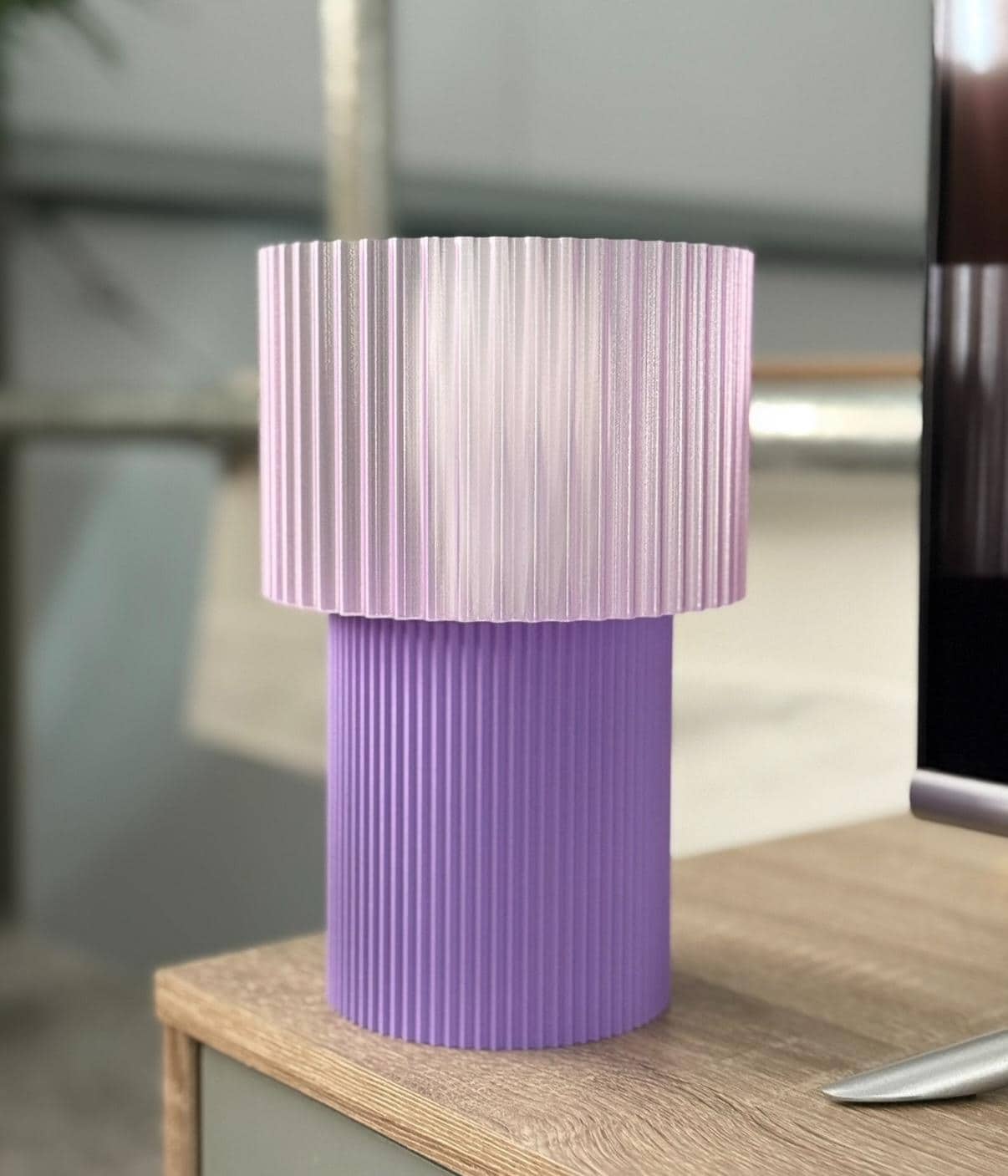 3D Modern Desk Lamp Printing File, Table Lamp STL, Modern Home Office ...