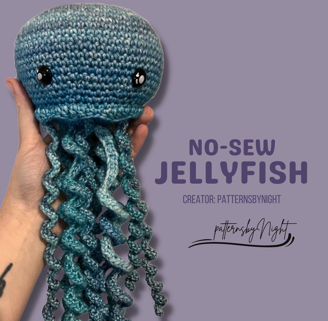 No-sew Jellyfish - Crochet *pattern ONLY* - Etsy