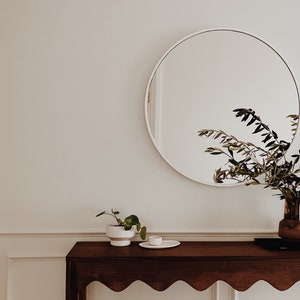 Bespoke Hallway Console Table With Curves - Etsy Australia