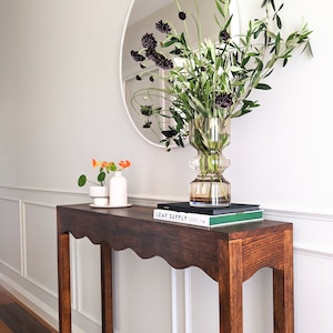 Bespoke Hallway Console Table With Curves - Etsy Australia