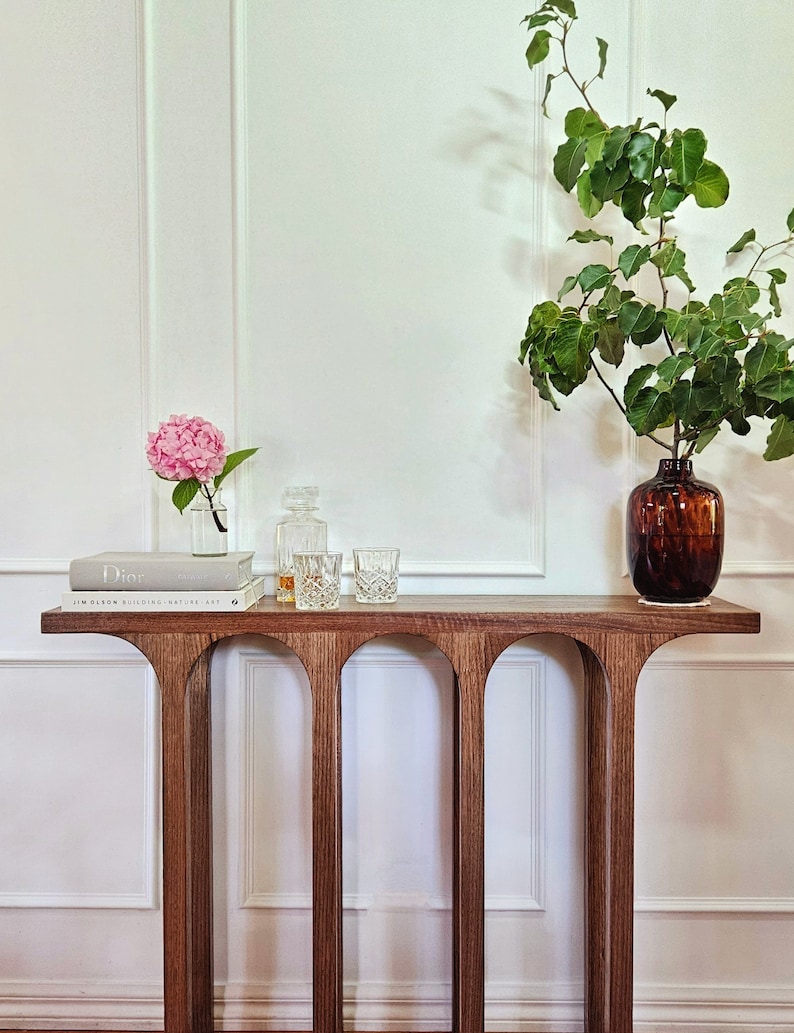 Arched Hallway Entrance Console Table - Etsy
