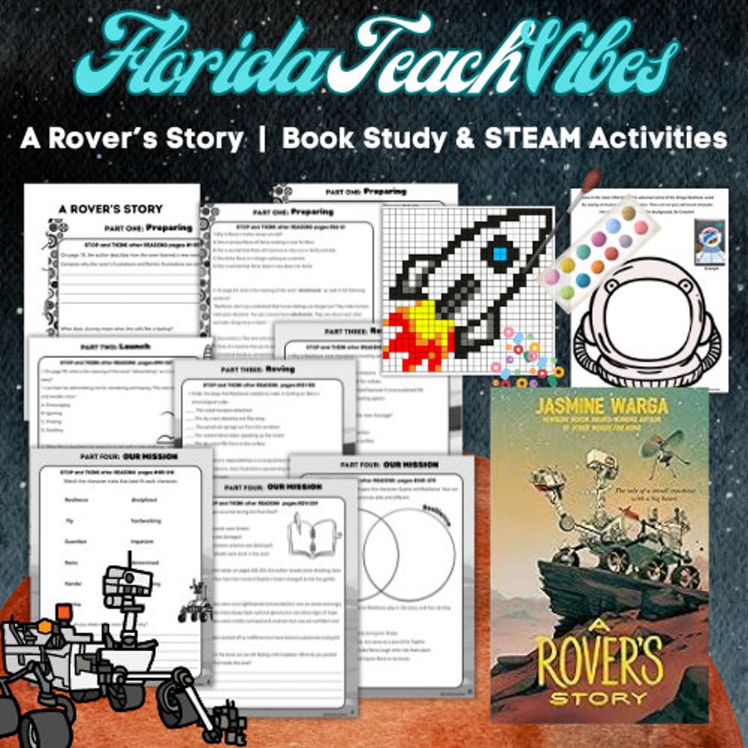 A Rover's Story Book Study and STEAM Activities for 3rd-6th Grade ...