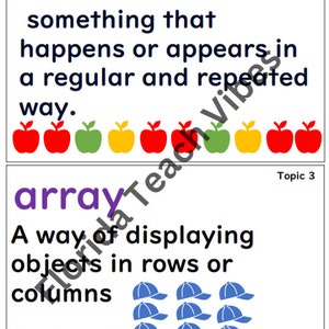 4th Grade Envision Math Word Wall - Build Key Vocabulary and Enhance ...
