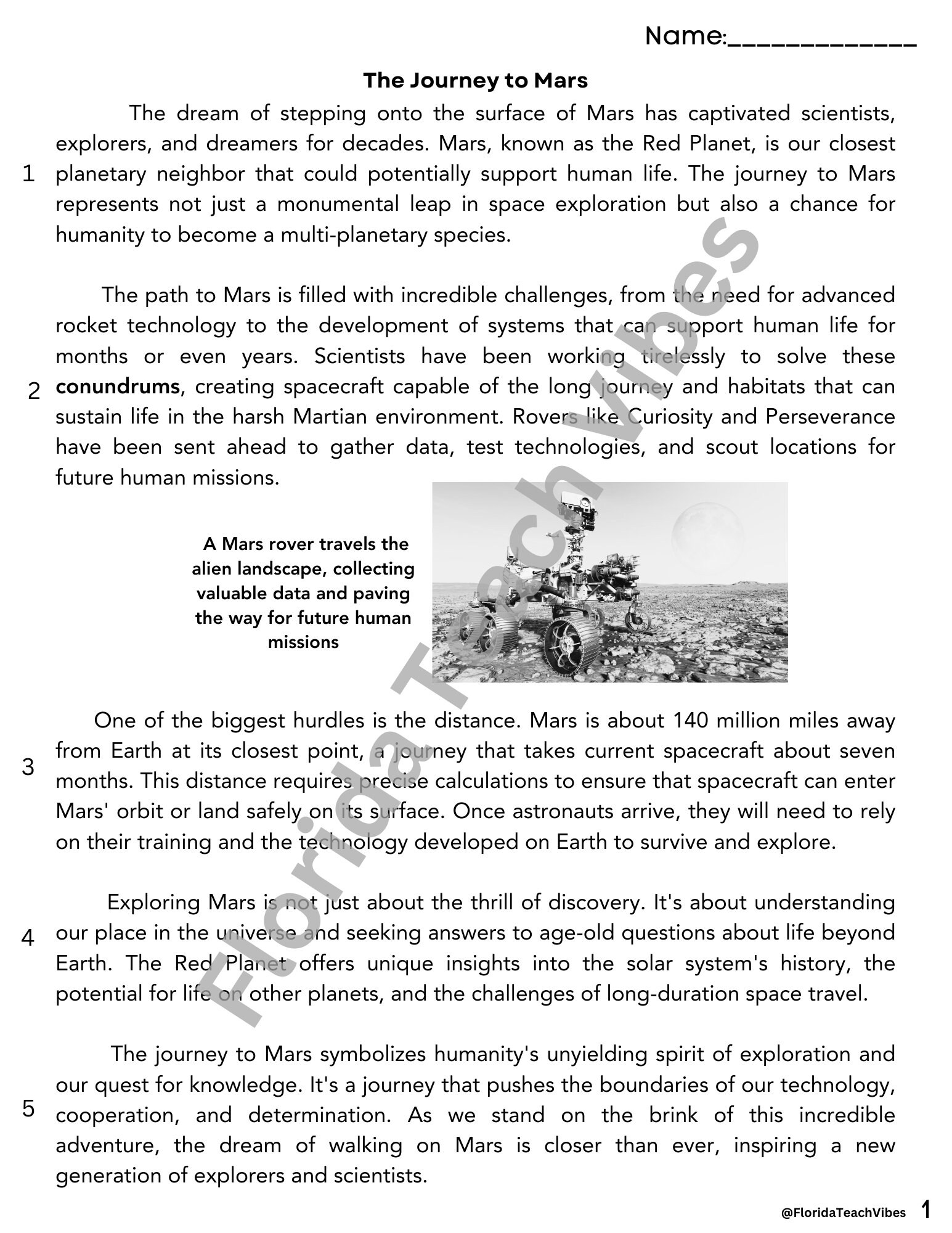 Fifth Grade F.A.S.T. ELA Practice Test: Comprehensive Reading & Grammar ...