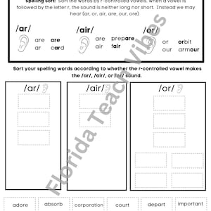 Florida Benchmark Advanced Unit 2 | 5th Grade Spelling Weekly ...