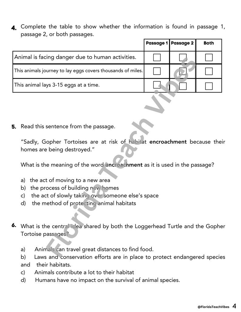 Third Grade F.A.S.T. ELA Practice Test: Comprehensive Reading & Grammar ...