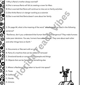 A Rover's Story Book Study and STEAM Activities for 3rd-6th Grade ...