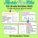 5th Grade Envision Math Word Wall-build Key Vocabulary and Enhance ...