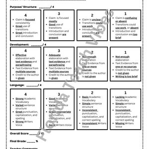 4th and 5th Grade Outdoor Classrooms Essay & Rubric | B.E.S.T. Text ...