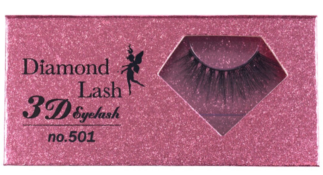 Diamond Lash No.501 | 3D False Lashes | Anime | Volume Curl | Fake ...