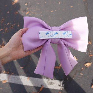 Ribbon Bows for Helmet, Big Bowknot Ski Helmet Decoration, Women's ...