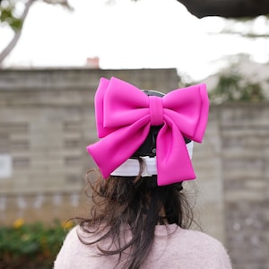 Ribbon Bows for Helmet, Big Bowknot Ski Helmet Decoration, Women's ...