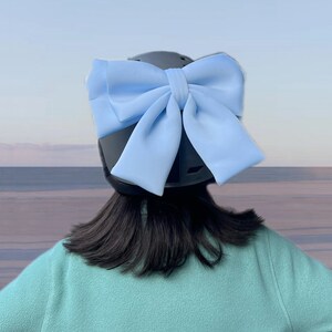 Ribbon Bows for Helmet, Big Bowknot Ski Helmet Decoration, Women's ...