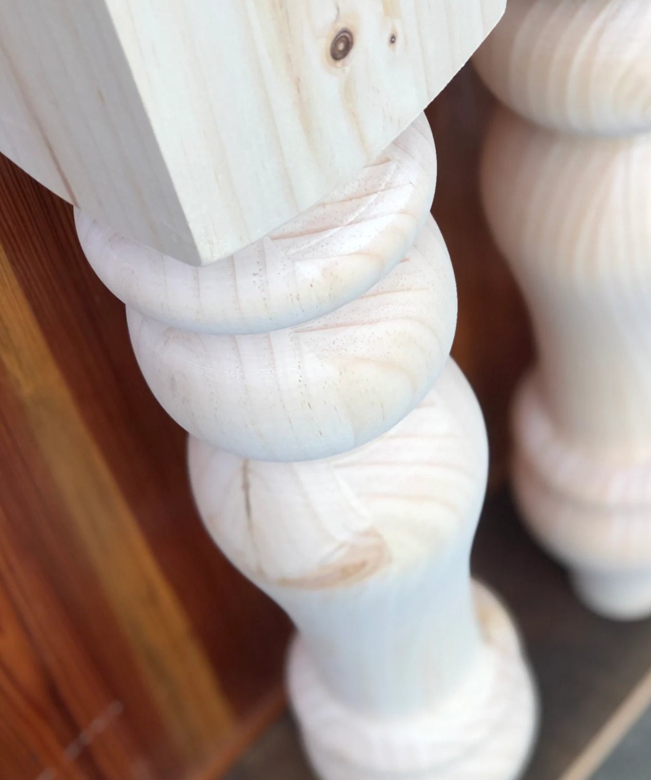 Unfinished or Finished Farmhouse Pine Table Tuscany Country Custom Made ...