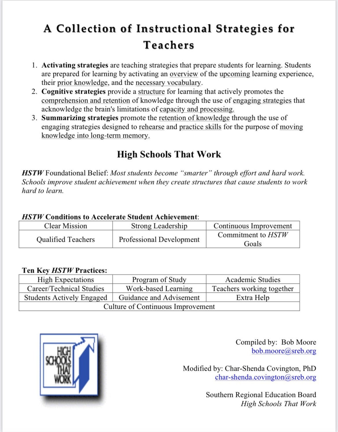 Instructional Strategies Booklet - Etsy
