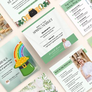 Editable St. Patricks Day Realtor Social Media Posts, Customizable ...