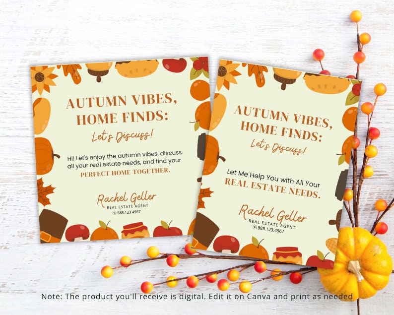 Fall Pop by Tags Real Estate Agent, Autumn Real Estate Pop Bys ...