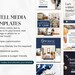 January Real Estate Post, Holiday Post Real Estate Marketing Template ...
