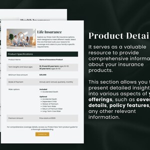 Website for Insurance Agent Social Media Marketing Life Insurance ...